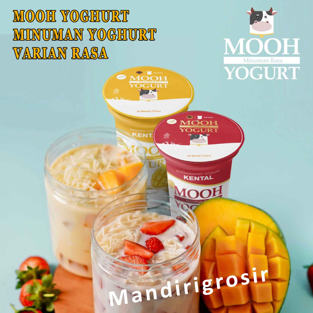 Jual Minuman Yogurt* MOOH Yogurt* Varian Rasa* 175ml | Shopee Indonesia