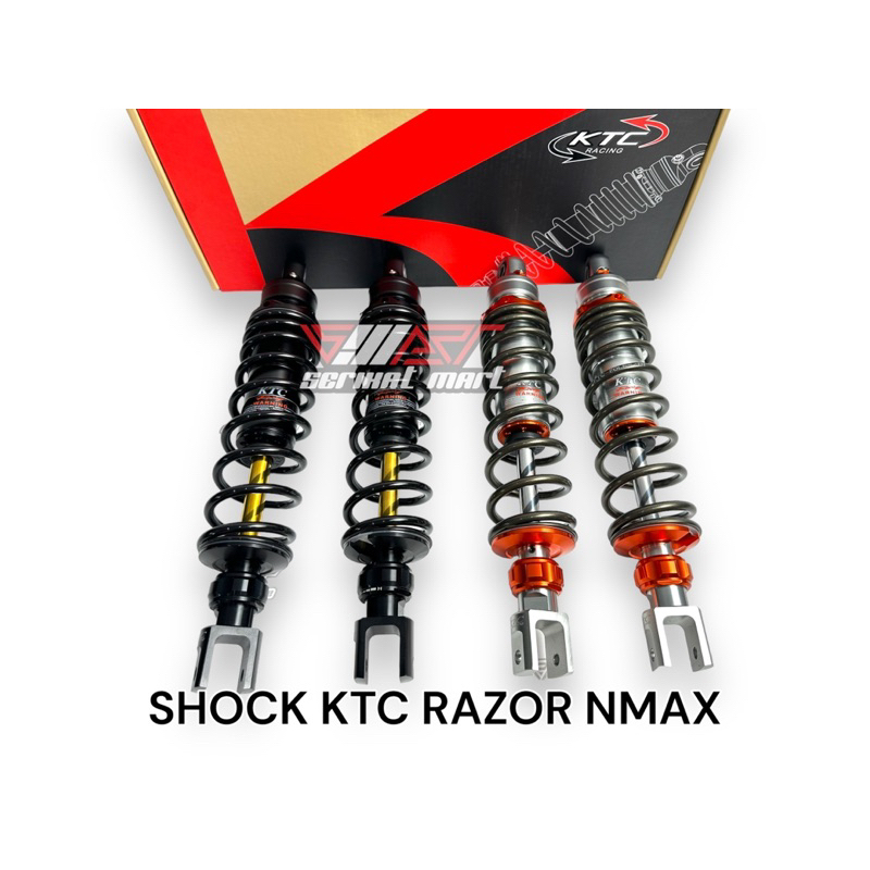 Jual SHOCK KTC RACING RAZOR PRO YAMAHA NMAX OLD 335 MM , NMAX NEW 305 ...
