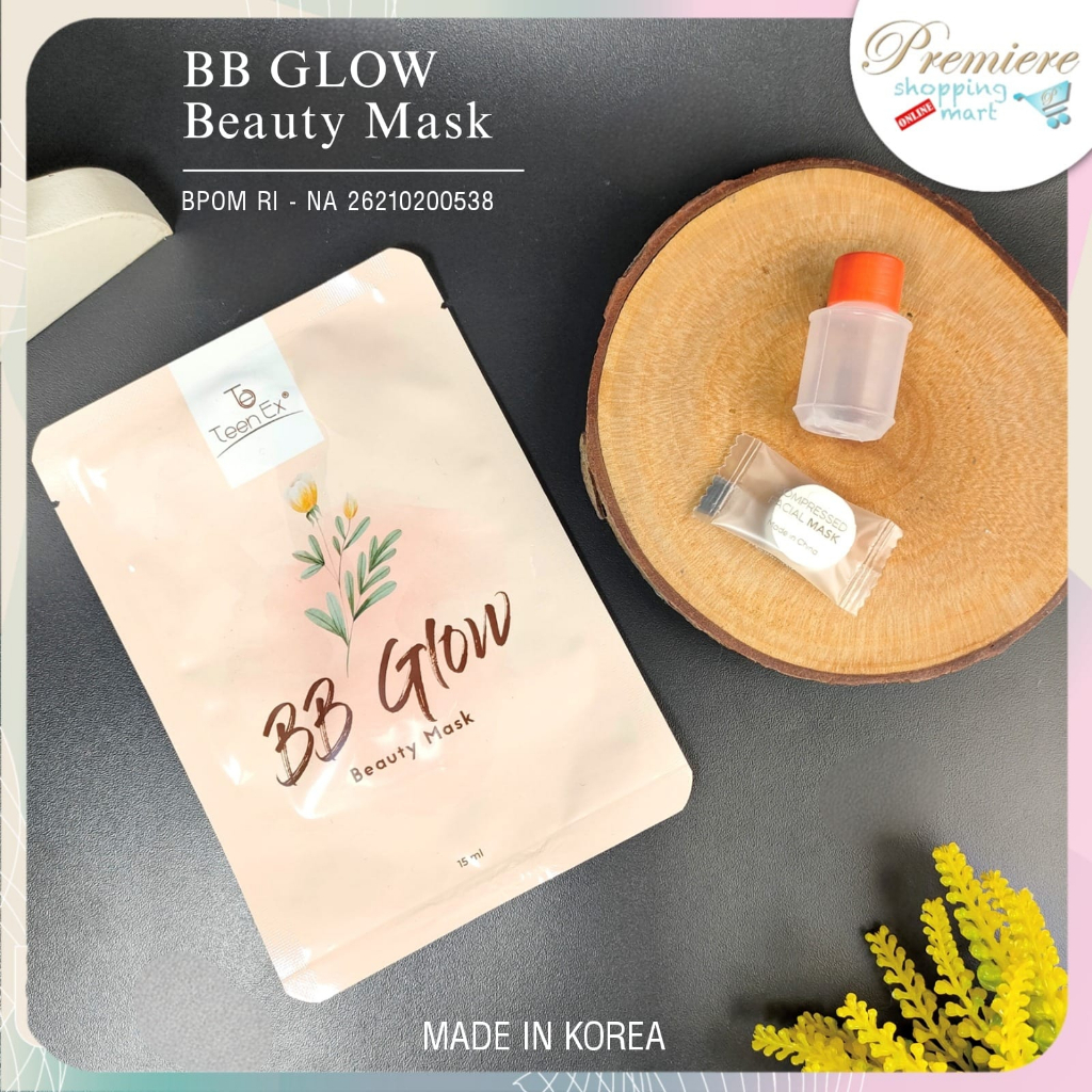 Jual BB Glow Mask | Masker Botox Lifting Instan | Le Acquashine Water To Teen Ex Lviors - Ecer ...