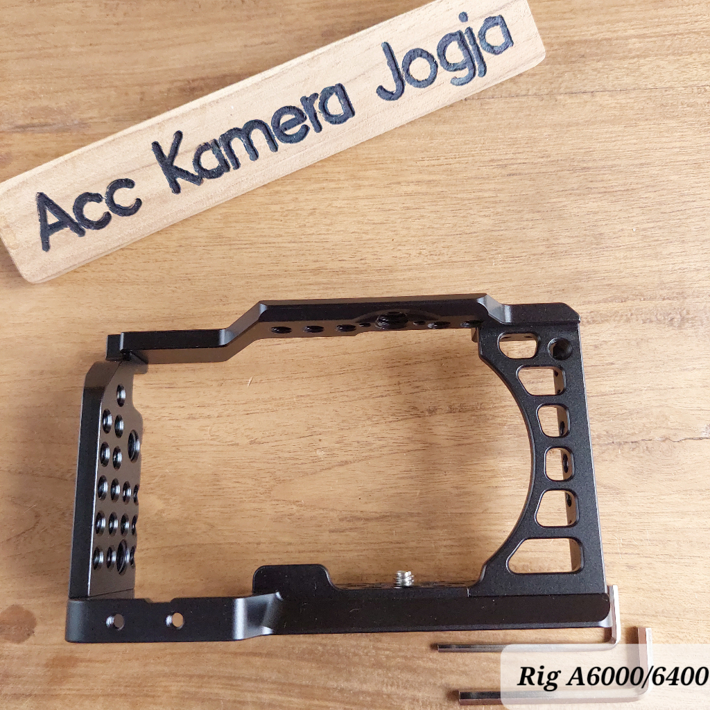 Jual Rig Cage Camera for Sony A6000 A6100 A6300 A6400 A6500 | Shopee ...