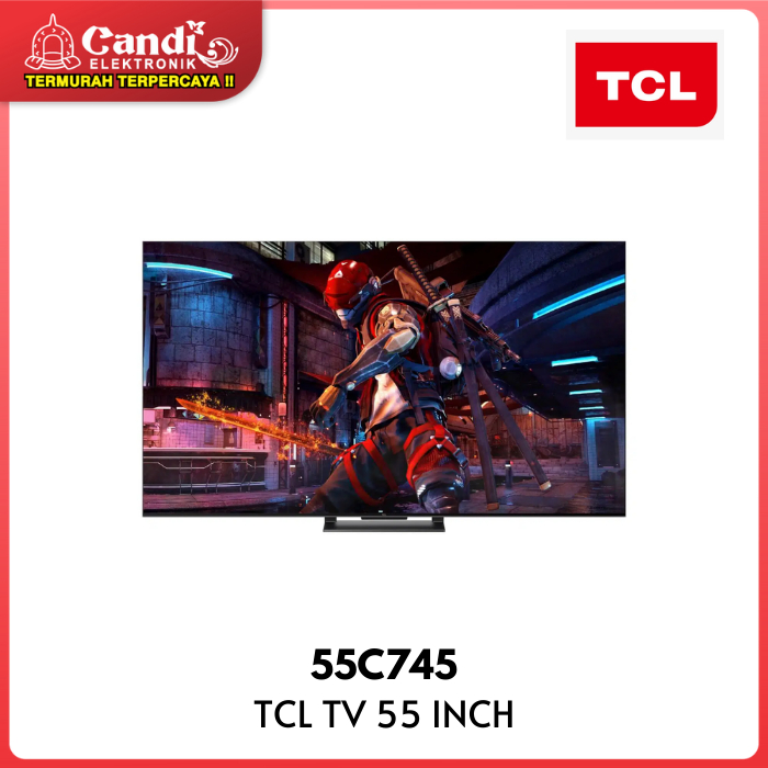 Jual TCL 4K UHD QLED 55 Inch 55C745 | Shopee Indonesia