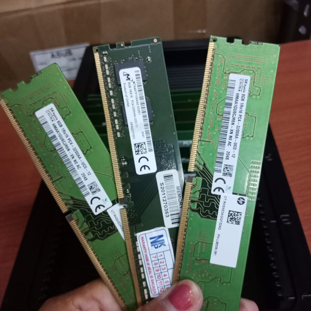 Jual Memory Ram PC DDR4 8Gb 25600/3200Mhz Original copotan for PC Komputer 3200mhz | Shopee ...