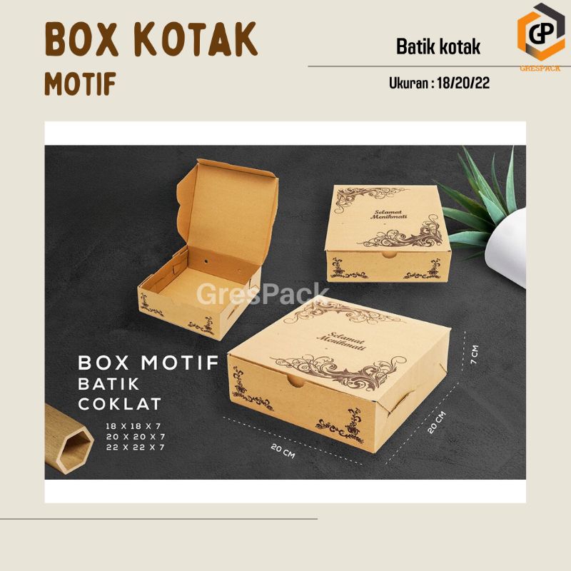 Jual Box Nasi Tebal 22x22/Kotak Makan R10B/Dus nasi | Shopee Indonesia