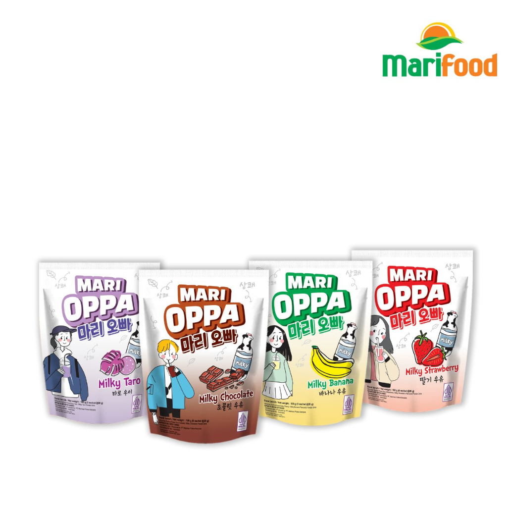 Jual MariOppa - Susu Korea Enak - Pouch | Shopee Indonesia