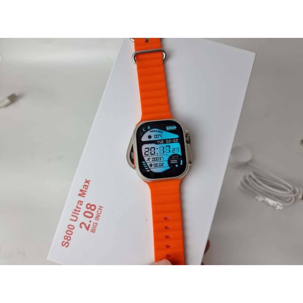 Jual SMARTWATCH MODEL TERBARU S800 ULTRA BIG JAM FASHION | Shopee Indonesia