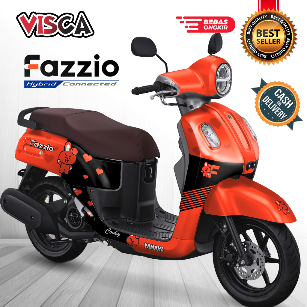 Jual Decal Yamaha Fazzio Full Body Stiker Fazzio Variasi Full Body ...