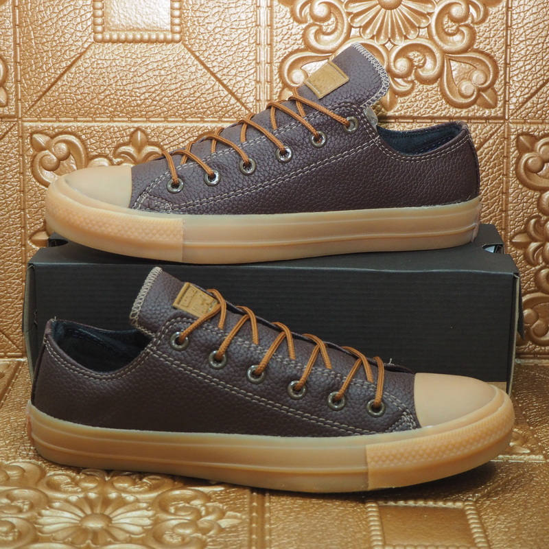 Jual SEPATU CONVERSE ALL STAR KULIT SINTETIS MOTIF KULIT JERUK WARNA ...