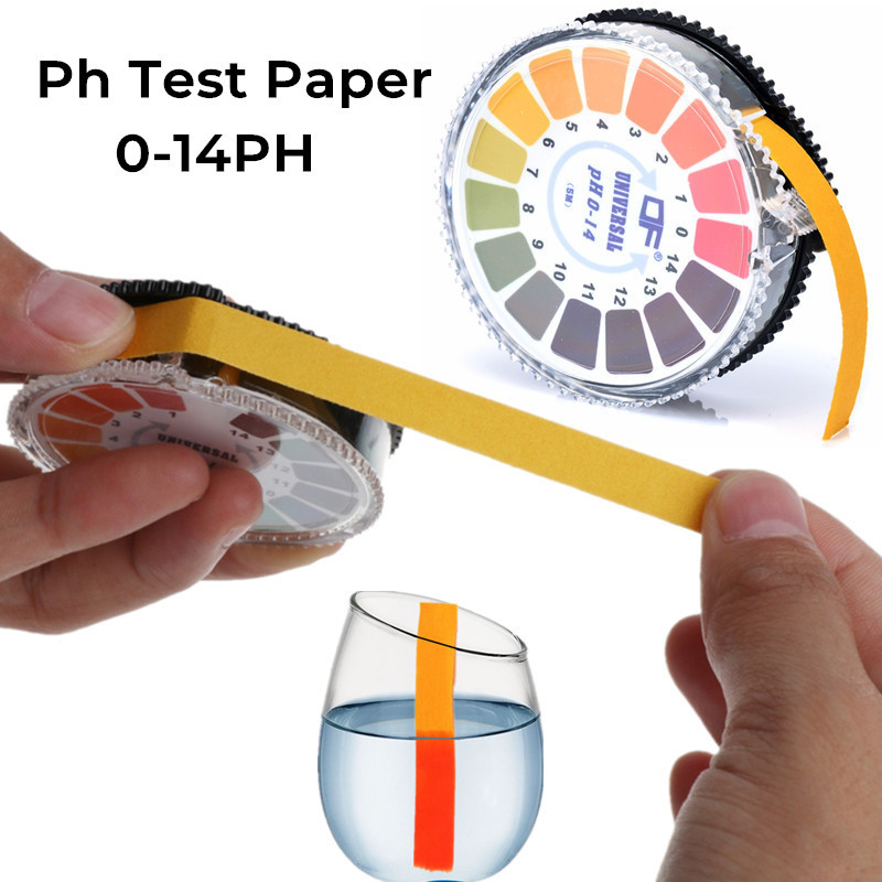 Jual Kertas Lakmus PH Paper Roll Indicator Universal Tester [PHR ...