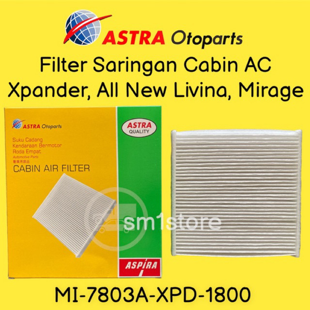 Jual Filter Saringan Cabin AC Expander, Mirage, All New Livina 7803A ...