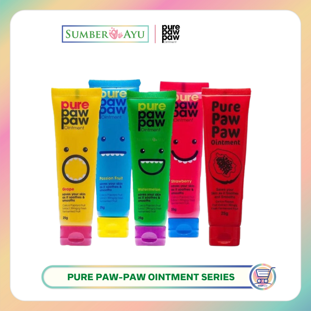 Jual Pure Paw Paw Ointment 25g [Carica Papaya | Grape | Passion Fruit ...