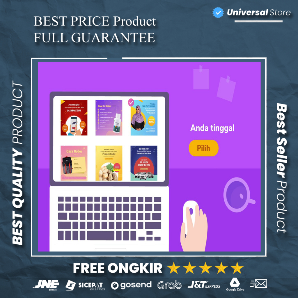 Jual Koleksi Ads Creative Kit Template Social Media Promosi Facebook ...