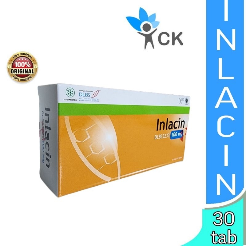 Jual INLACIN 100 MG BOX @30 CAPSULE, menurunkan resistensi insulin pada ...