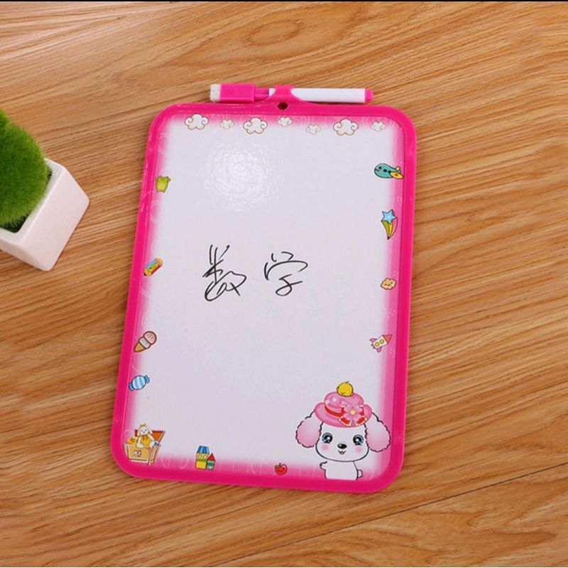 Jual Papan Tulis Mini/White Board karakter lucu | Shopee Indonesia