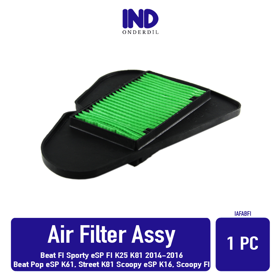 Jual Filter-Saringan-Busa Udara-Hawa-Air Honda Beat FI-Pop-Sporty ...