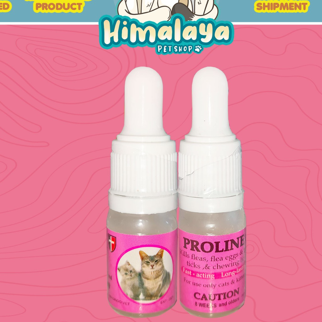Jual Obat kutu Kucing - PROLINE Cat 2,5ml | Shopee Indonesia