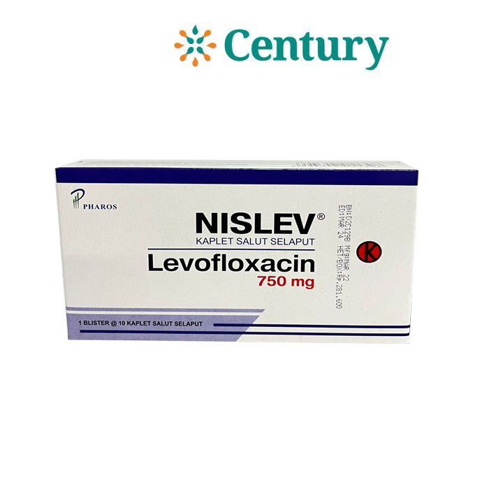 Jual NISLEV 750 MG 1 BLISTER ISI 10 TABLET / ANTIBIOTIK / INFEKSI ...