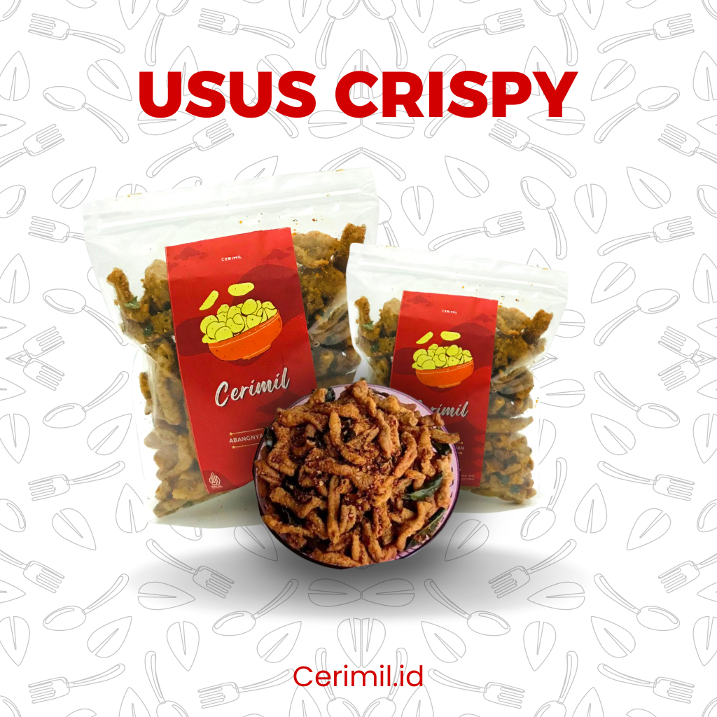 Jual Usus Crispy / Usus Crispy pedas / Usus Crispy Daun Jeruk / Usus ...