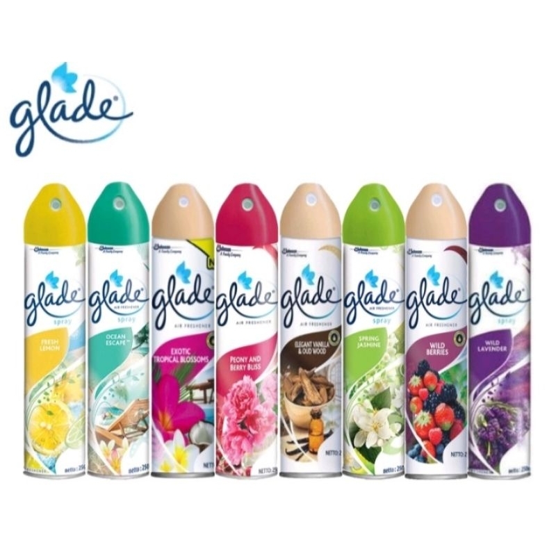 Jual Glade Aerosol 350+50ml Pengharum Ruangan Serbaguna | Shopee Indonesia