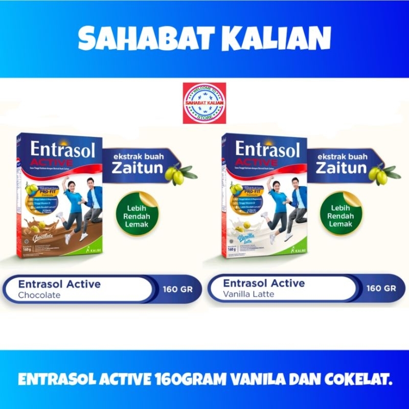 Jual ENTRASOL ACTIVE 150GR PER 1 BOX | Shopee Indonesia