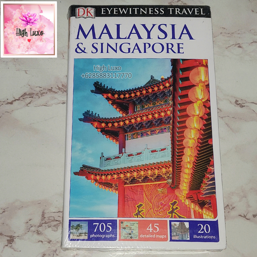 Jual Buku Travel DK Eyewitness Malaysia & Singapore Singapura SG Guide Book English Language ...