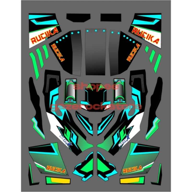 Jual Stiker Tamiya Brocken Gigant Cutting Vinyl | Shopee Indonesia