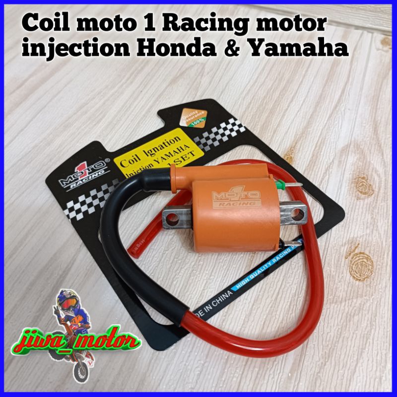 Jual koil MOTO 1 racing universal motor injection injeksi Honda Yamaha ...