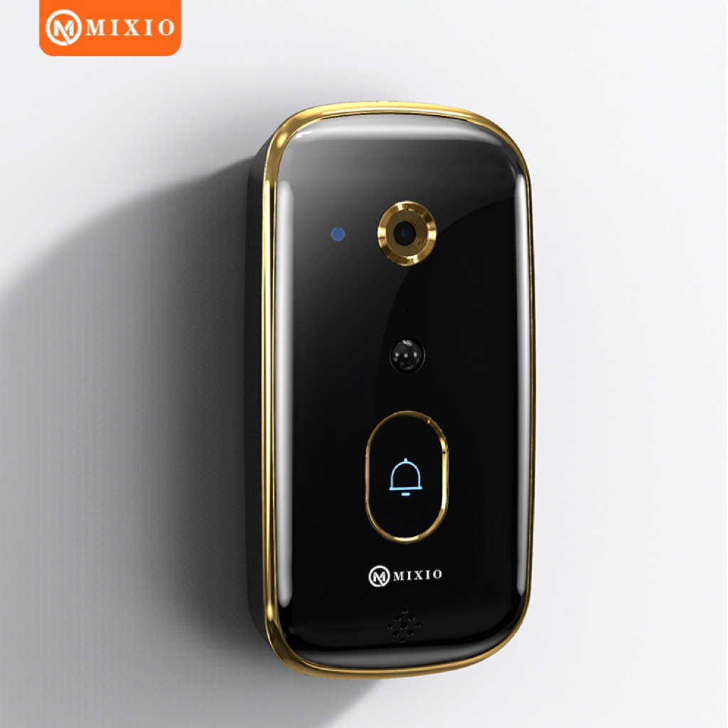 Jual MIXIO - X10 Smart Home Wifi Video Doorbell Bel Pintu Rechargable ...