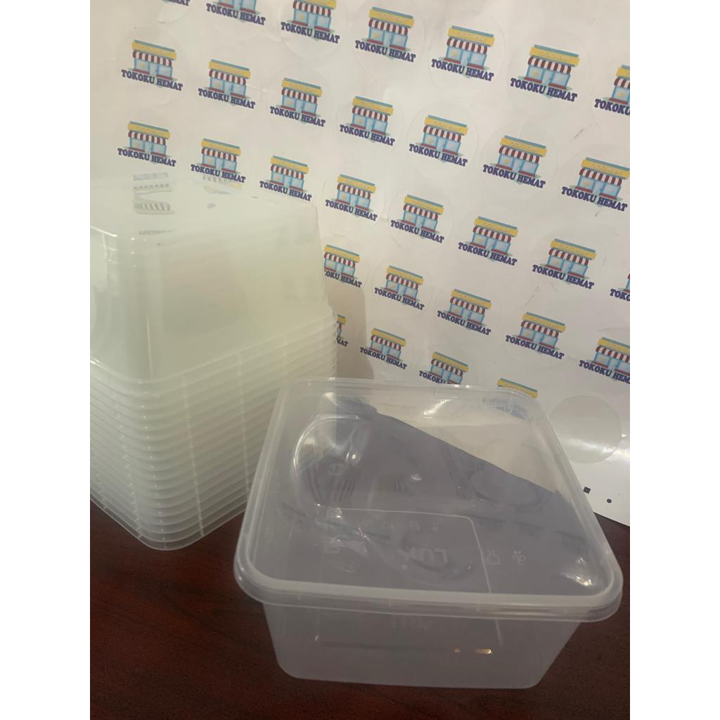 Jual THINWALL 1500ML PETAK BOX BENING MAKANAN BOX KEMASAN MAKANAN KOTAK ...