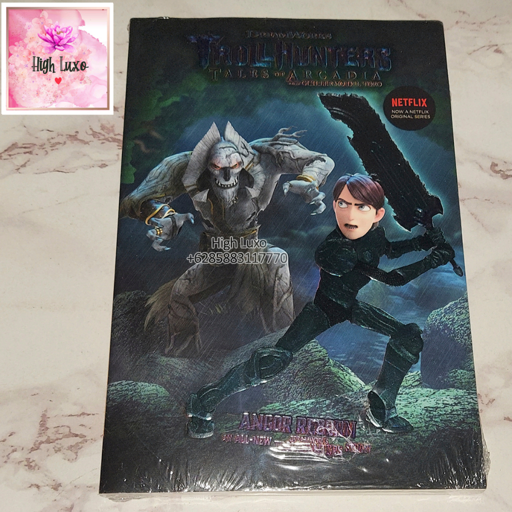 Jual Buku Novel Trollhunters Tales of Arcadia Angor Reborn Netflix ...