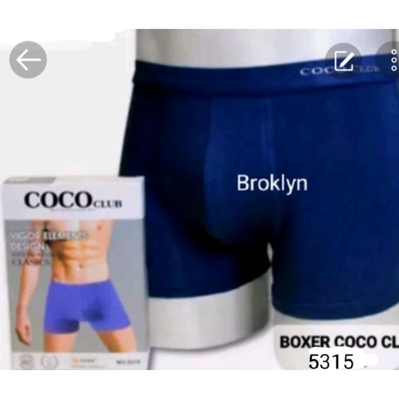 Jual COCO Club celana boxer pria 5315 isi 2 pis | Shopee Indonesia