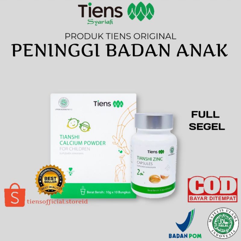 Jual Susu Kalsium Peninggi Badan Anak Tiens Original dan Suplemen ...