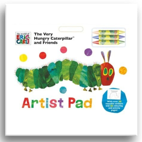 Jual THE VERY HUNGRY CATERPILLAR AND FRIENDS ARTIST PAD - buku anak ...