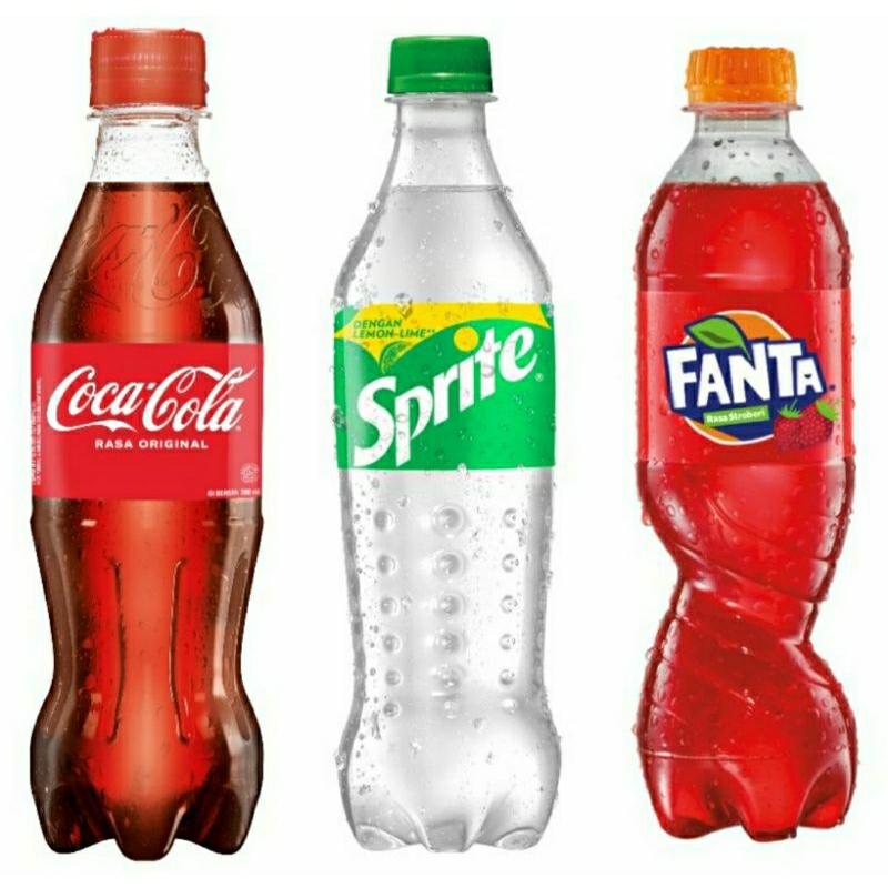 Jual Fanta Sprite Coca Cola 390ml 1 Karton (12 pcs) | Shopee Indonesia