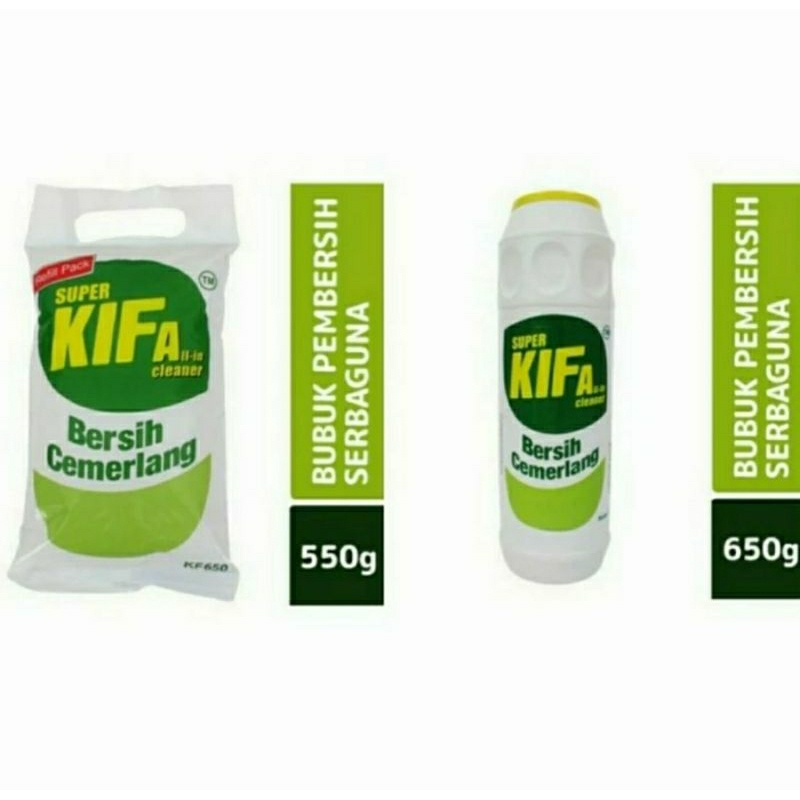 Jual Super KIFA Bubuk Pembersih Dapur / Stainless Kitchen Refill 550gr ...