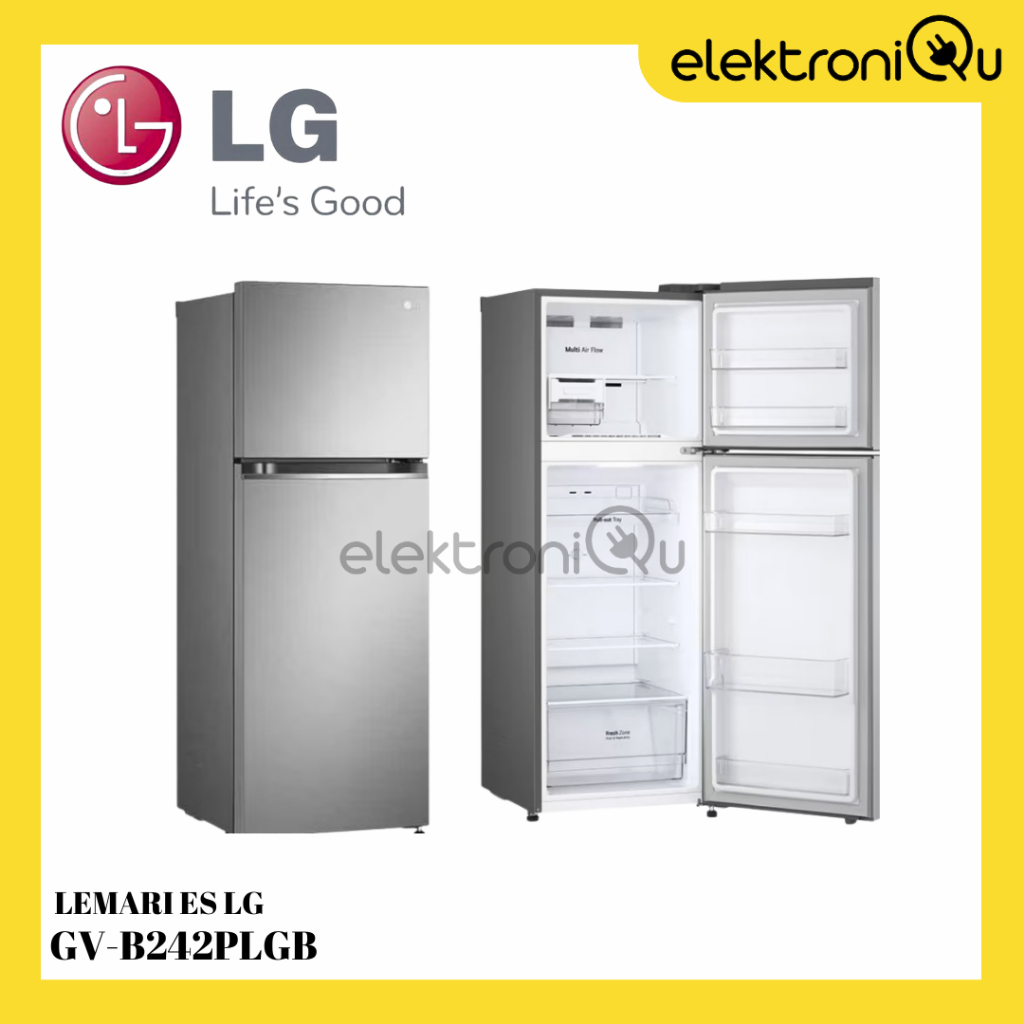 Jual LEMARI ES LG 2 PINTU GV-B242PLGB / KULKAS LG 2 PINTU GV-B242PLGB ...