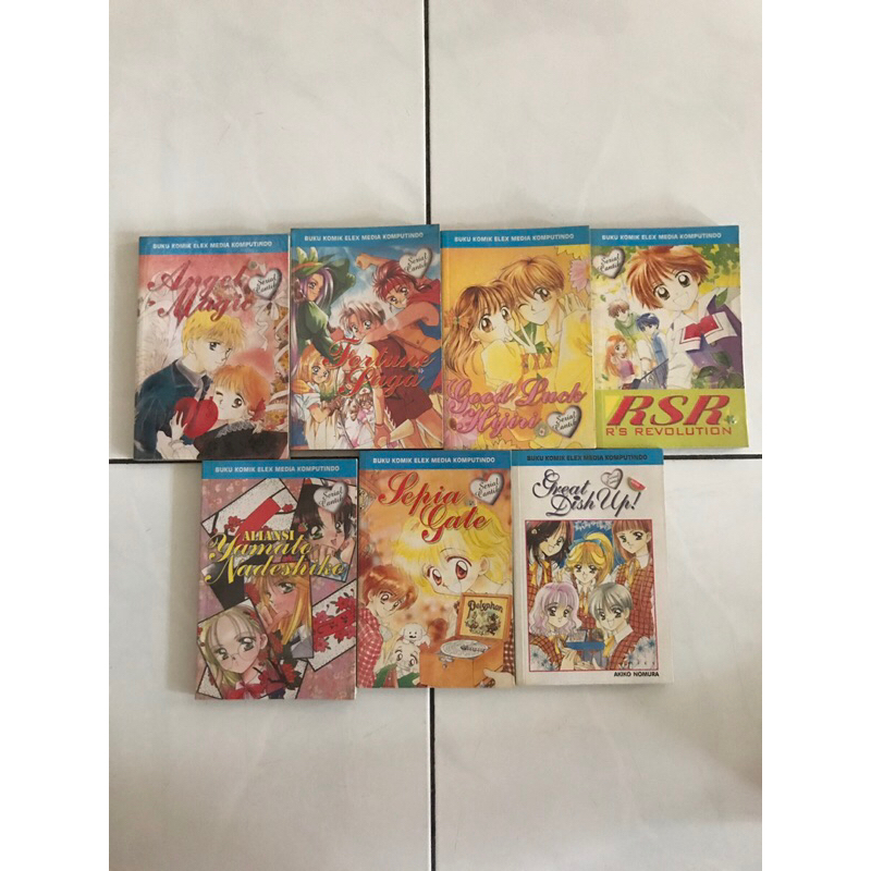 Jual [PRELOVED/BEKAS KOMIK] komik bekas serial cantik penerbit elex media komputindo | Shopee ...