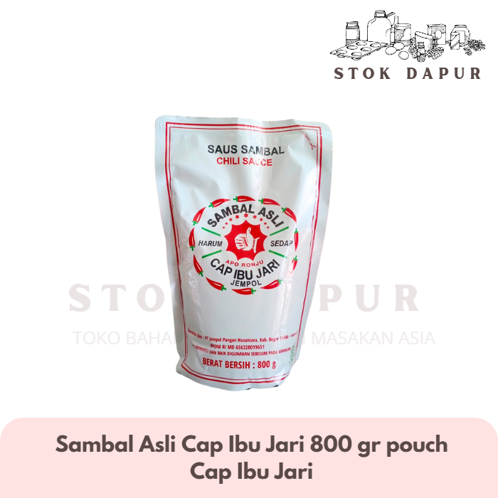 Jual Sambal Asli Cap Ibu Jari Jempol 800gr pouch | Shopee Indonesia