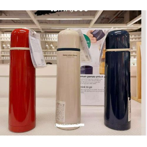 Jual TERMOS KOPI TEH PANAS TEMPAT AIR MINUM STAINLESS THERMOS WARNA ...