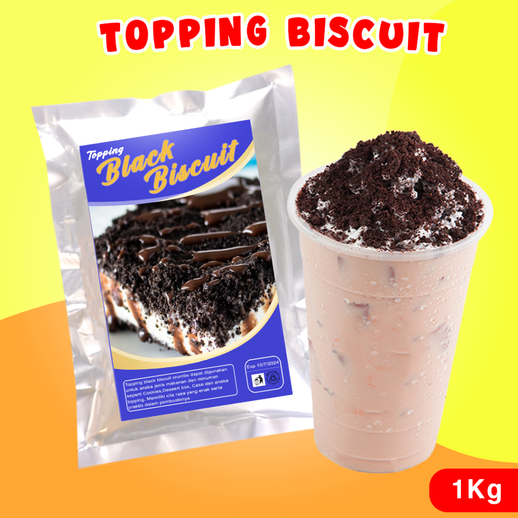 Jual TOPPING MINUMAN BISCUIT CRUMBS 1KG / REMAHAN BISCUIT 1KG / BISCUIT ...