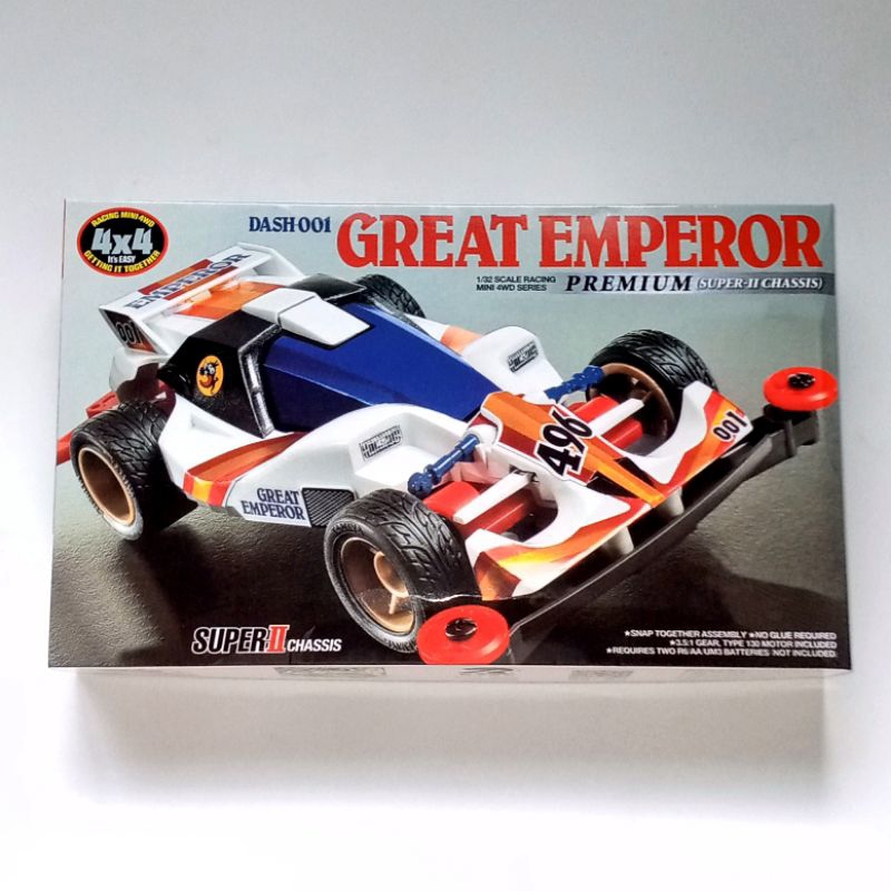 Jual Tamiya Mini 4WD Merk DD / Ruize Dash 001 Great Emperor Premium | Shopee Indonesia