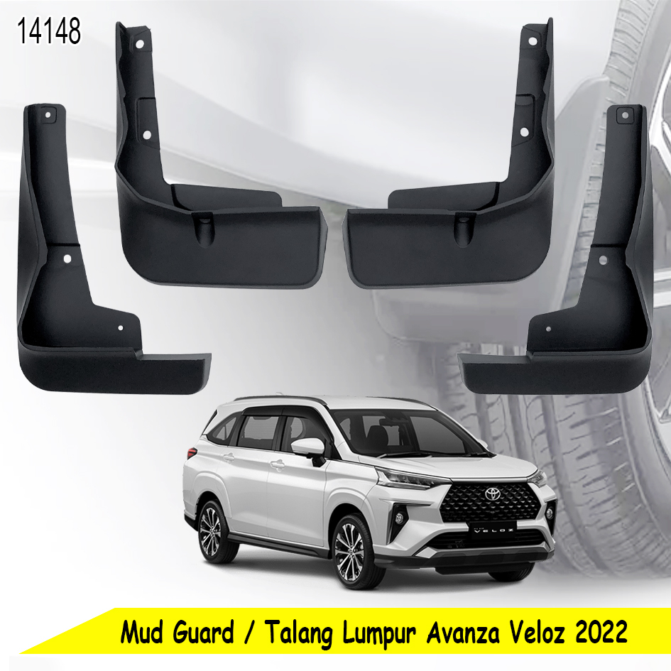 Jual Karet Penahan Lumpur Toyota Avanza Veloz 2022 Mudguard Talang ...