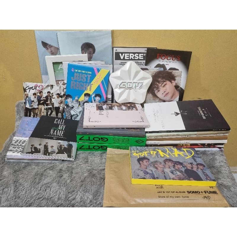 Jual GOT7 ALBUMS [UNSEALED FULLSET AND ALBUM ONLY] BACA DESKRIPSI ...