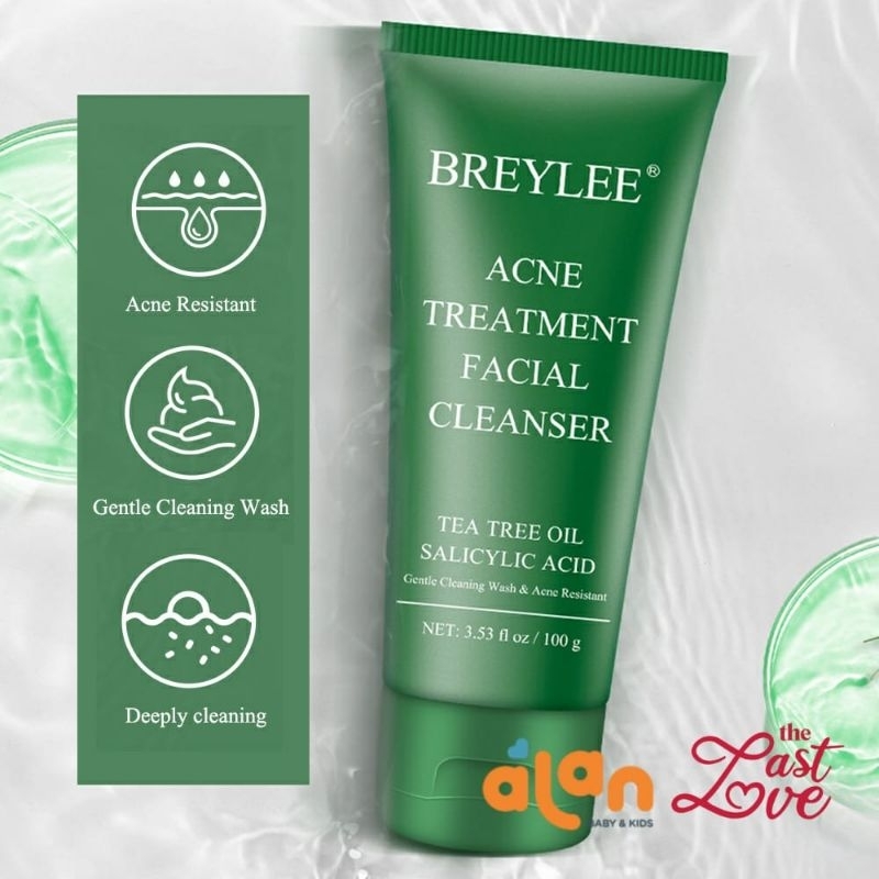 Jual 🩷 LastLove 🩷 Breylee Tea Acne Facial Cleanser 100g | Shopee Indonesia
