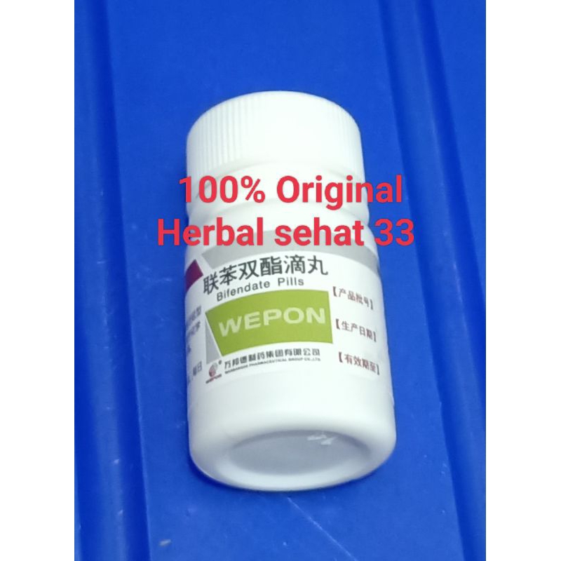 Jual wepon bifendate pills obat herbal fungsi hati | Shopee Indonesia