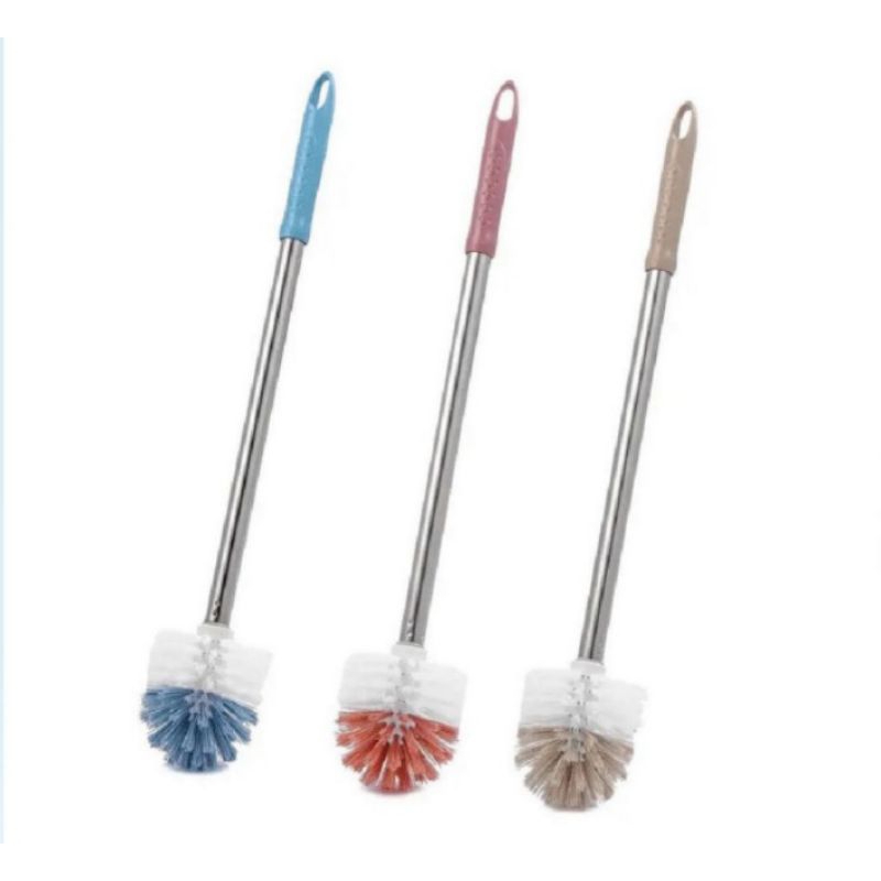 Jual Sikat Wc Gagang Stainless model Bulat / Sikat Cuci Kamar Mandi ...