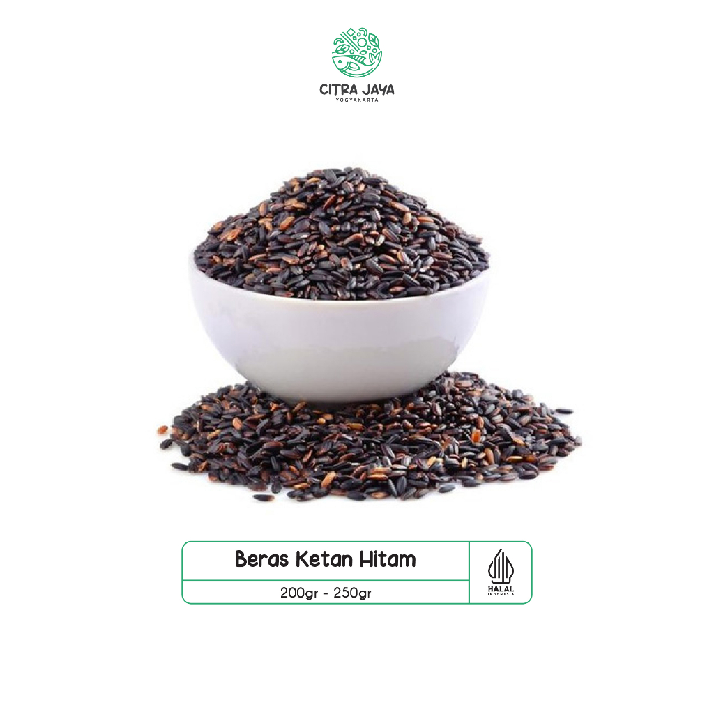 Jual Beras Ketan Hitam 1000g - Citra Jaya Yogyakarta | Shopee Indonesia