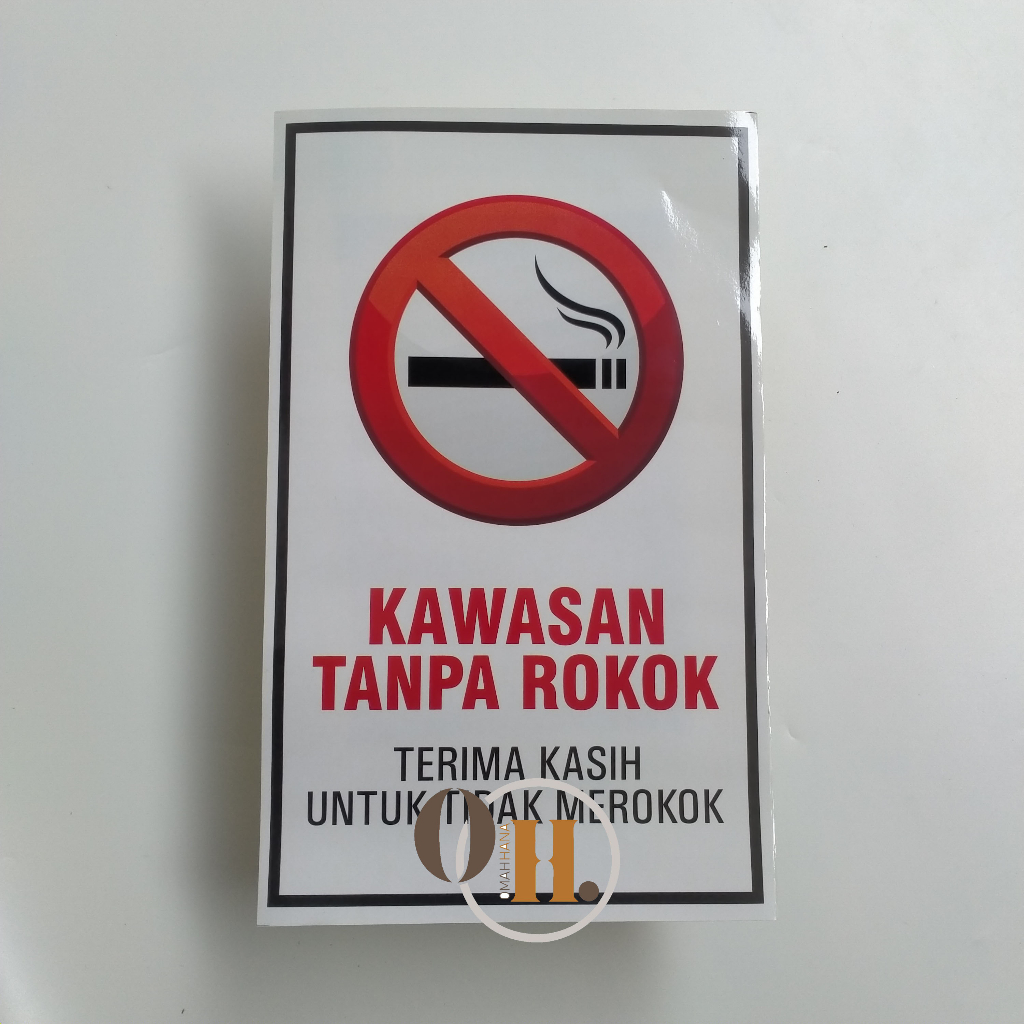 Jual Stiker Kawasan Tanpa Rokok - Stiker No Smoking Area | Shopee Indonesia