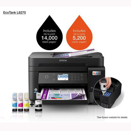 Jual Epson Printer L6270 Print F4,Borderless A4, duplex, Scan Copy f4 ...