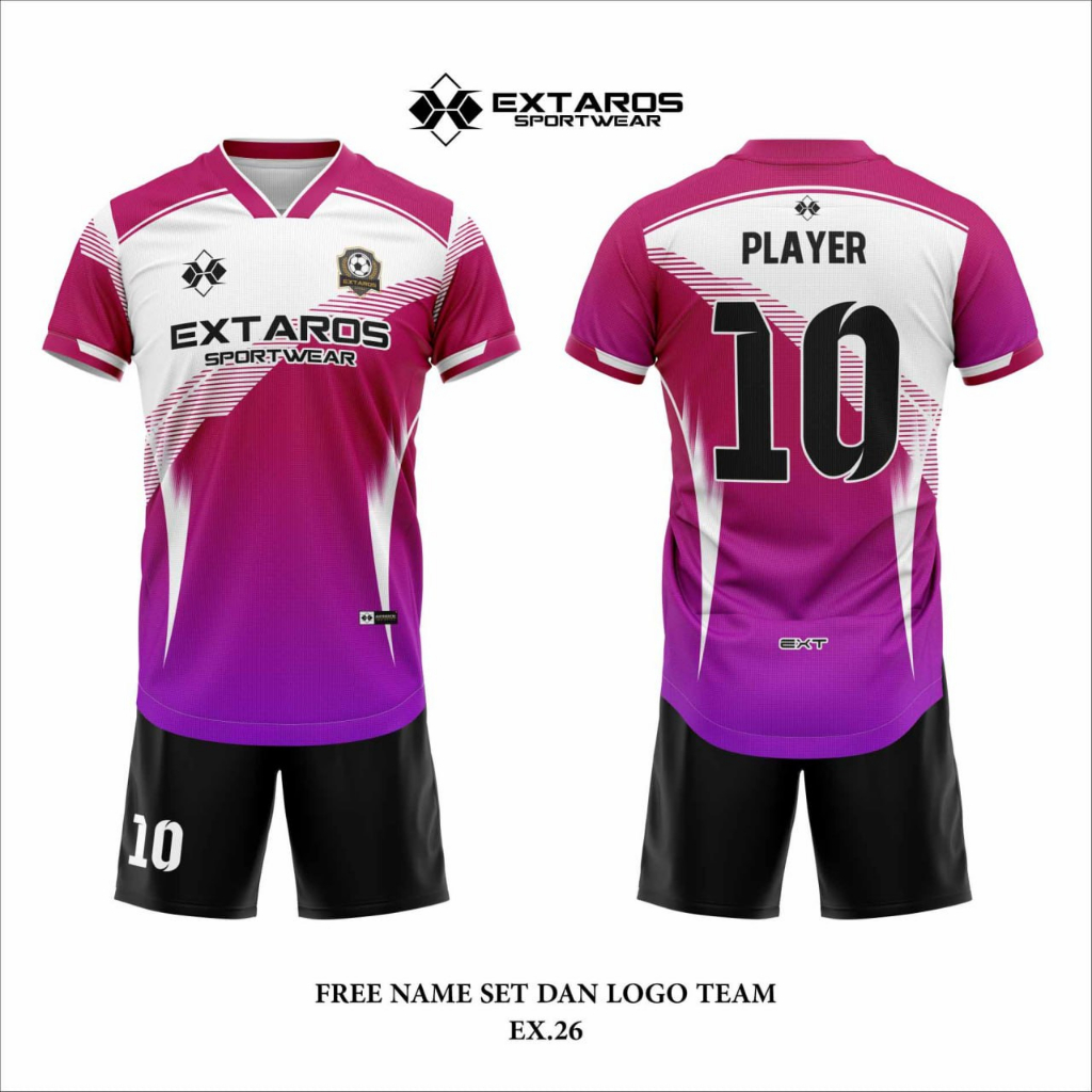 Jual JERSEY FUTSAL FULLPRINTING CUSTOM FREE NAMESET LOGO SPONSOR ...