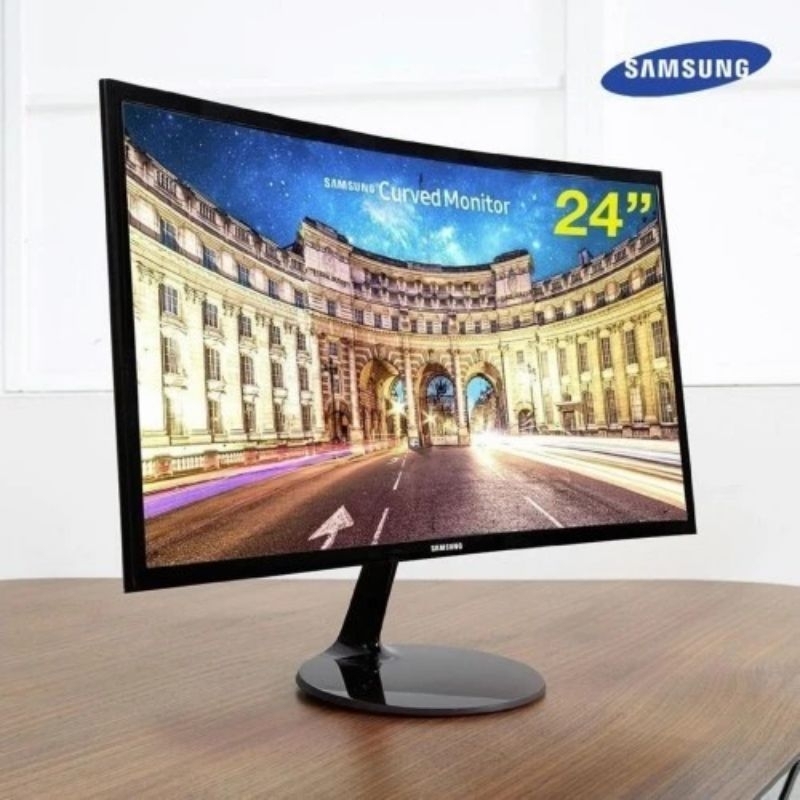 Jual LED SAMSUNG 24inch C24F390FHE Curved monitor-Freesync FHD HDMI ...